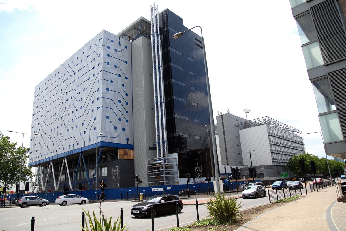 Telehouse North 2 – Cornelius UK Ltd – specialists in glazing services