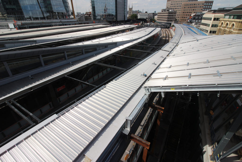 London Bridge canopy – Cornelius UK Ltd – specialists in glazing services